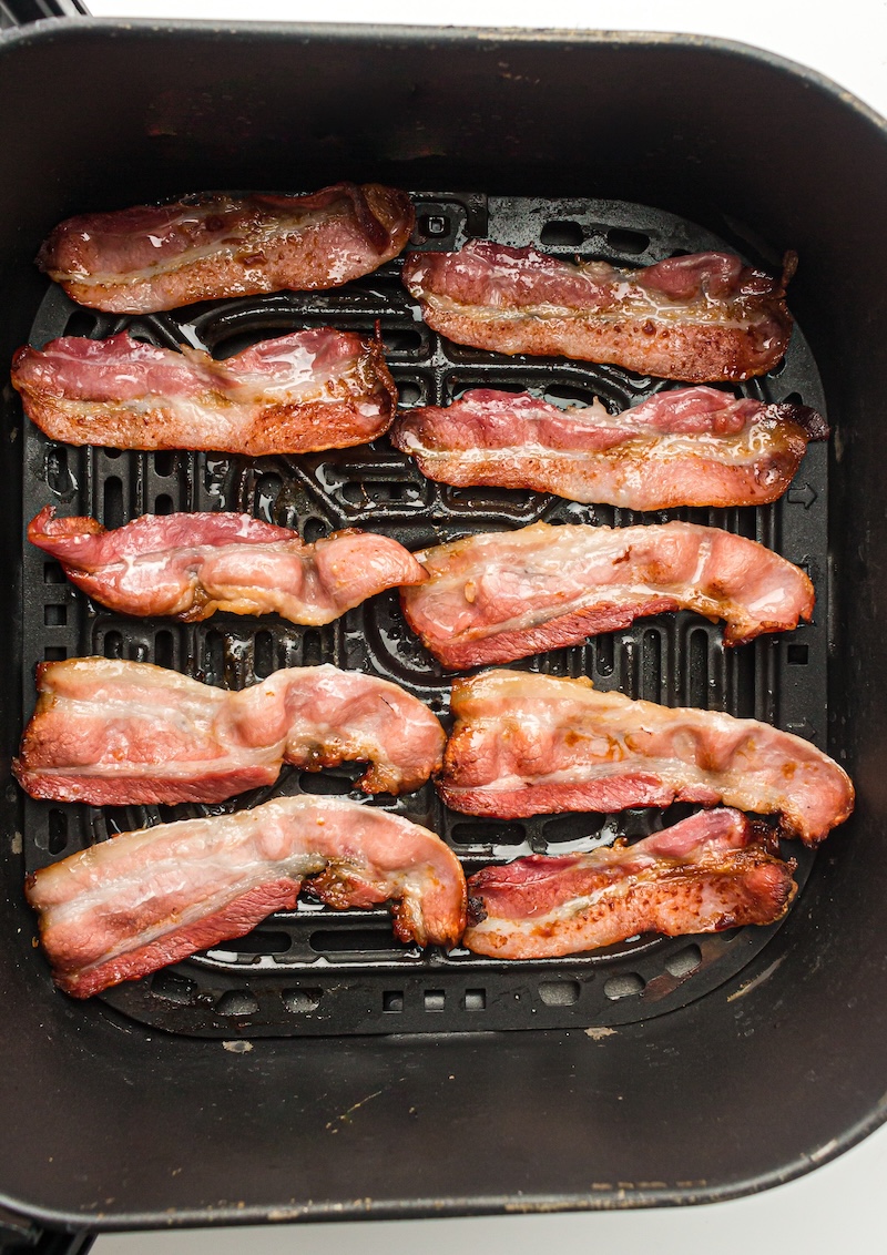 Air Fryer Bacon Recipe for Busy Parents - Yum and Yummer