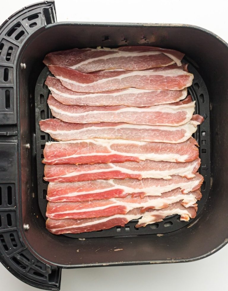 Air Fryer Bacon Recipe for Busy Parents - Yum and Yummer